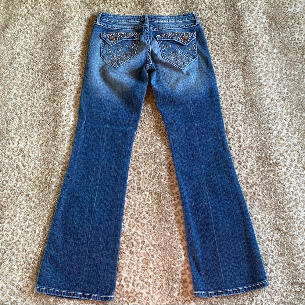 Ultra Low-Rise Rock 47 By Wrangler Jeans - Gem
